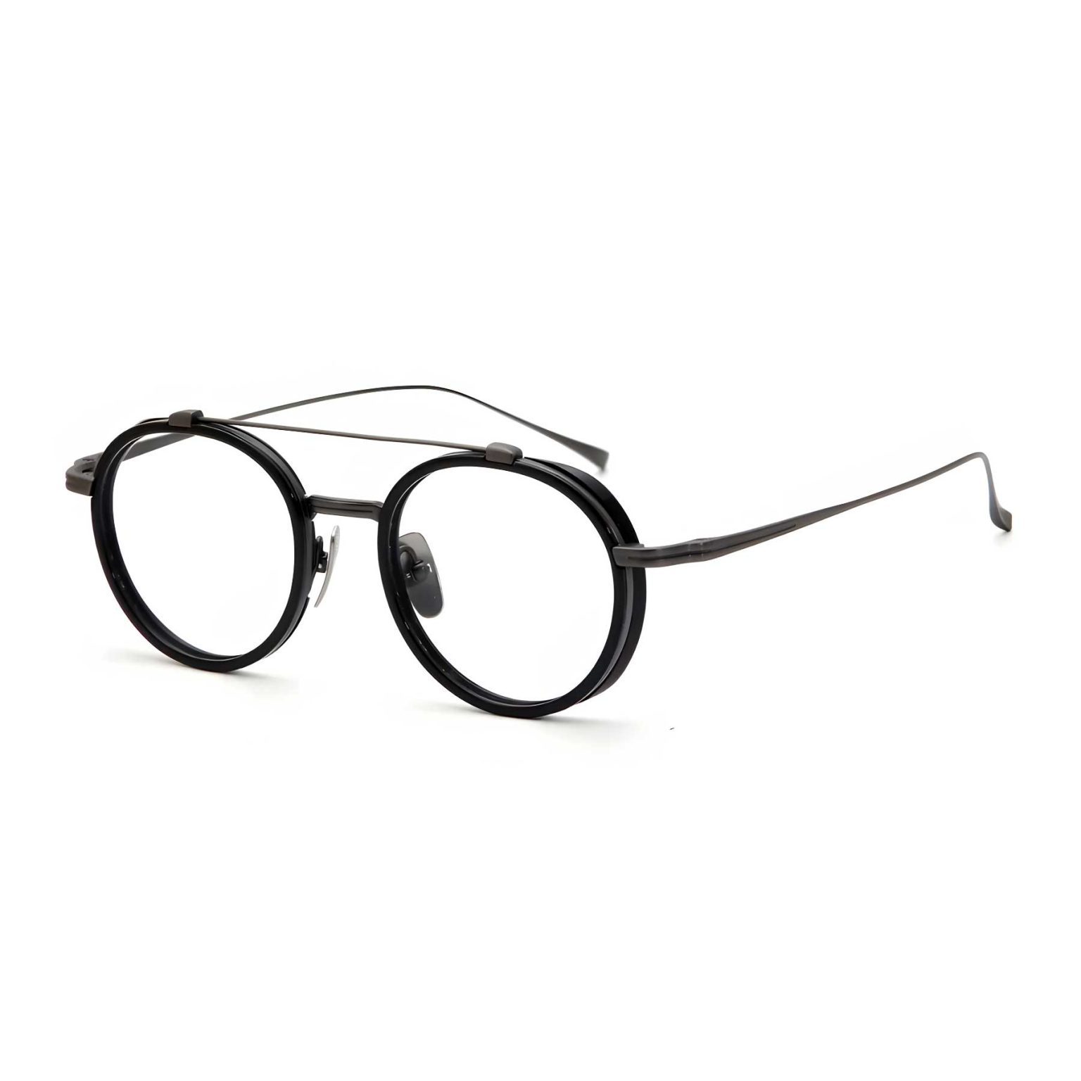 Retro Revival Pure Titanium Round Eyeglass Frames