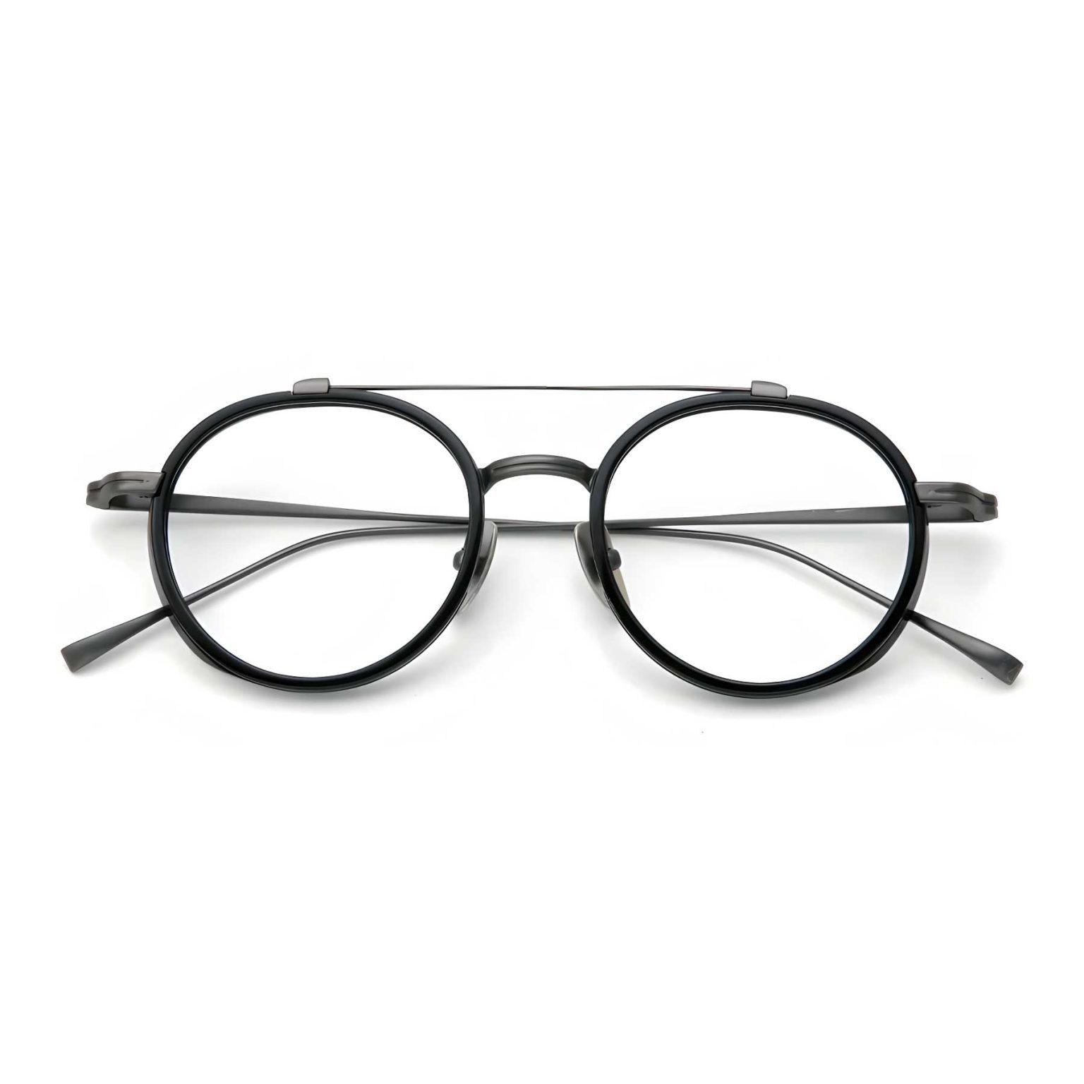 Retro Revival Pure Titanium Round Eyeglass Frames
